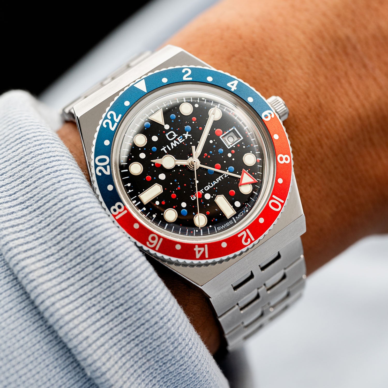 Timex Q GMT Crimson Sky – IFL Watches